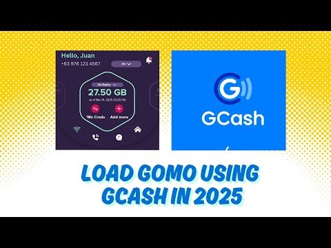 LOAD GOMO USING GCASH in 2025