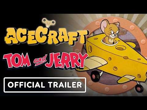 Acecraft x Tom and Jerry - Official Crossover Gameplay Trailer