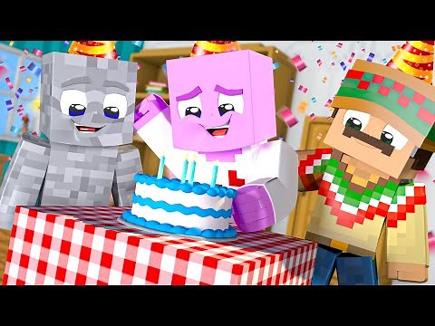 EITI FEIERT SEINEN GEBURTSTAG mit ALPHASTEIN & ENTE in Minecraft! 🎁
