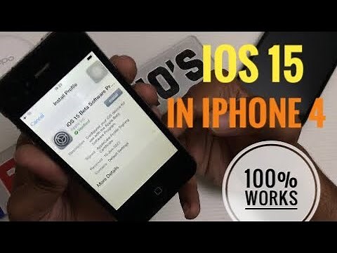 iOS 15 Developer beta | iPhone 4 2021 | RK Studio’s