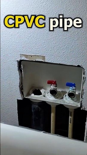 Washer Machine Valves Box Replacement