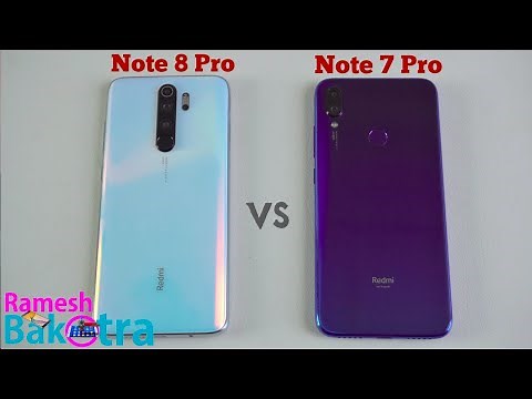 Redmi Note 8 Pro vs Redmi Note 7 Pro Speed Test and Camera Comparison