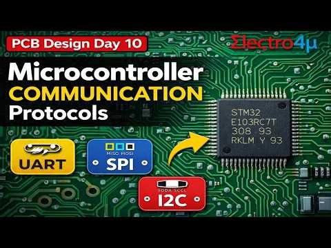PCB Design Day 11 🚀 | Microcontroller Footprint & Package Explained (Complete Guide)