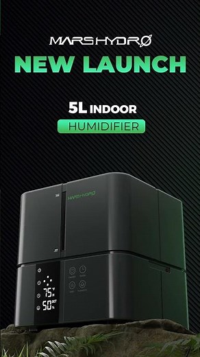 Our first-ever 5L Cool Mist Plant Humidifier is officially here! 🔥