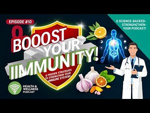 6 Science-Backed Ways to Strengthen Your Immune System Naturally! Health & Wellness with Podcast