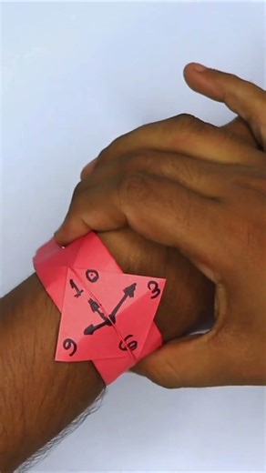 Origami Watch For Your Kids