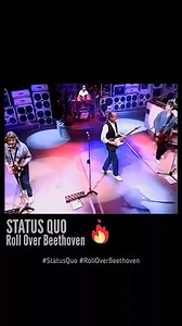 73K views · 3.7K reactions | #StatusQuo #RollOverBeethoven  #ChuckBerryCover #iconic #legendary #FamousInTheLastCentury_2000 #FacebookRells #MonetizeContent | Old School Rock | Facebook