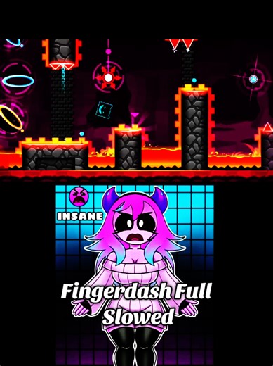 Fingerdash Full Version Slowed #geometrydash #music #slowed #full