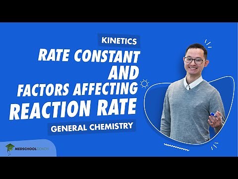Rate Constant and Factors Affecting Reaction Rate