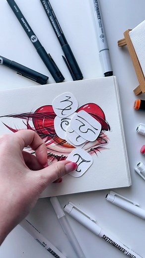Zodiac Signs Drawing Process and Creative Techniques