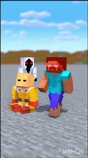 Herobrine vs entity 303 vs notch hammer Strike. #minecraft #shorts