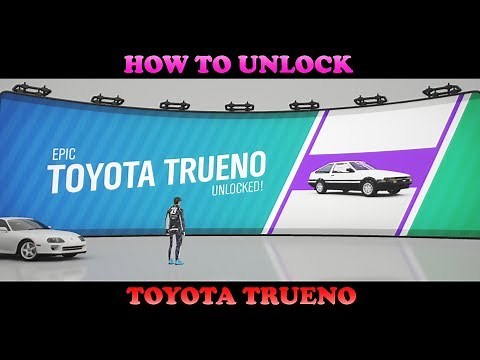 How To Unlock (AE86) Toyota Trueno | Forza Horizon 4