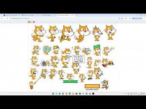 Scratch Cat Sprite Pack
