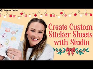 Create Custom Backgrounds for Stickers | Studio + Cricut Design Tips