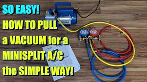 Watch The affordable way! How to pull a Vacuum for a Minisplit A/C on Amazon Live