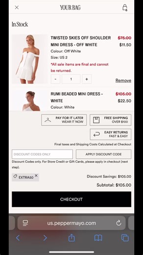 2026 Brides run don’t walk to Peppermayo for your white outfits!! #bride #2026bride #bridalfashion #2026wedding