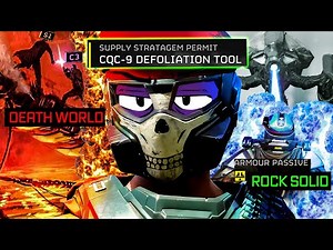 I Became a 𝗣𝗦𝗬𝗖𝗛𝗢𝗧𝗜𝗖 CHAINSAW ALIEN SLAYER in Helldivers 2