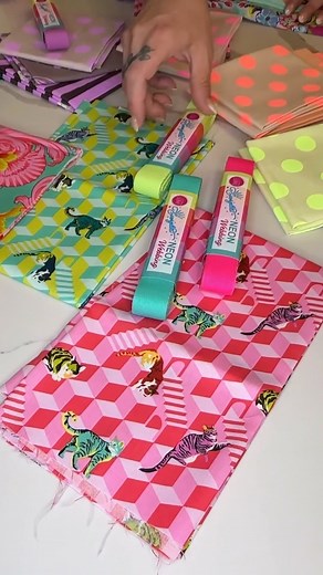 Tula Pink | New Webbing! Bright, Epic, and Versatile! • #tulatalk 💖 Happy Tuesday! My name is Tula and today we are talking about the brand new solid... | Instagram