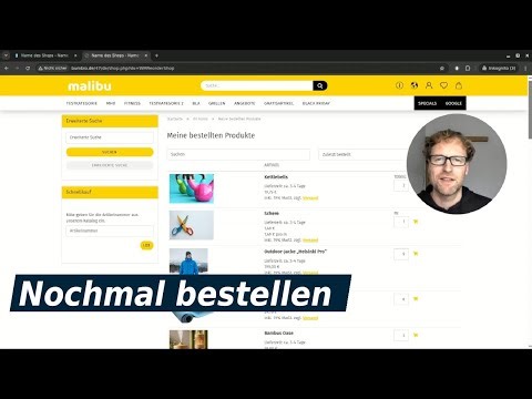 Nochmal bestellen Modul für Gambio