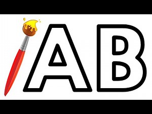 Alphabet letters tracing and coloring worksheets for children | Alphabet Phonic Song | abc song