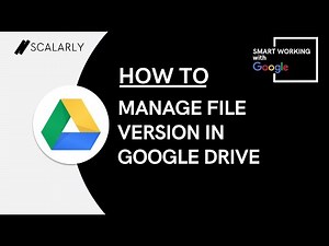 How to Update Files in Google Drive without Changing the Link (USING MANAGE VERSION FEATURE!)