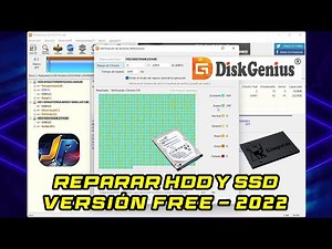 Repairing Hard Drives and SSDs with DISKGENIUS💪THE FREE VERSION WITHOUT LIMITATIONS NEW 2022