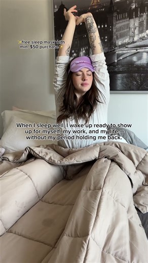 Sleep Better on Your Period 🌙 | Free Sleep Mask Gift with $50+ DIVA Order