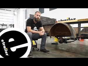 etrailer 4-Leaf Double-Eye Spring Complete Installation - Utility Trailer
