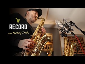 How To Record Over a Backing Track (for video)