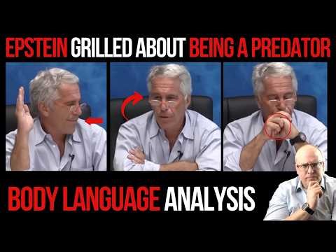 Jeffrey Epstein Grilled About Being a Predator: Body Language Analysis
