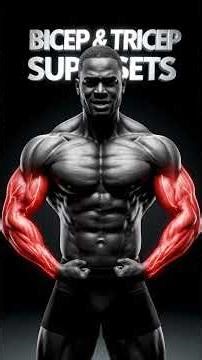 9 Bicep & Tricep Superset Workouts #ArmDay #Superset #Fitness