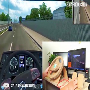 How to make your own steering wheel! 🚍🎮 Credit: Sata Production YouTube.com/c/SataProduction #sataproduction | Bluntly