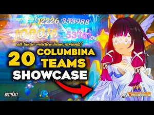 20 Best Teams for COLUMBINA | Columbina Lunar & Non-Lunar Teams Showcase | Genshin Impact