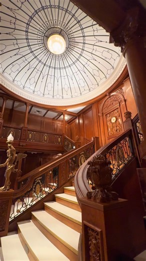 With breathtaking room re-creations including the iconic Titanic Grand Staircase, TITANIC: The Artifact Exhibition Las Vegas, located inside the Luxor Hotel, fully immerses you in the world of 1912. With hundreds of authentic artifacts recovered from the wrecksite, including the largest artifact ever recovered, Big Piece, the Ship of Dreams is brought to life in unforgettable detail. 🛳️✨ 🎟️ Plan your visit and experience history in Las Vegas 🔗 Get tickets at the link in bio #DiscoverTITANIC #