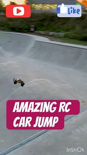 Amazing RC Car Jump! 😱🚗💨
