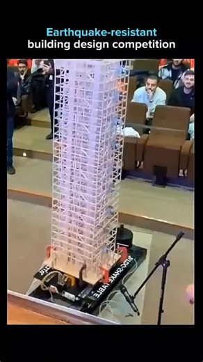 Knowledge on Instagram: "Participants design earthquake-resistant buildings and face simulated seismic forces to prove which structures can truly endure. The goal is to drive innovation in earthquake-proof design ~where every tremor becomes a lesson in resilience and precision. The model shown here is tested on an RTDG-SHAKE TABLE, a device that replicates real earthquake movements. Used widely in civil engineering labs, these tables help students and professionals test how well a structure can