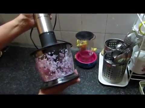 How to use the Hamilton Beach Hand Blender Chopper attachment #CreateFearlessly
