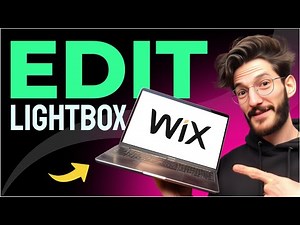 How to EDIT LIGHTBOX in WIX (Step by Step)
