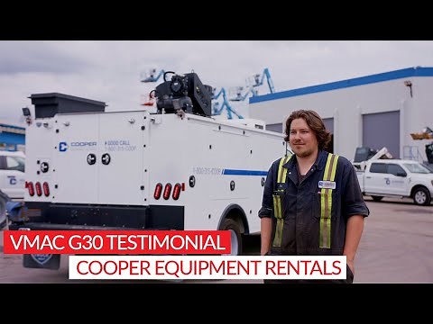 VMAC G30 Testimonial - Cooper Equipment Rentals