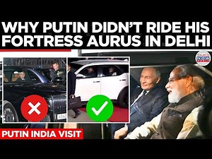 EXPLAINED: Why Putin Ditched Aurus For Modi's Toyota | A Direct Message to NATO
