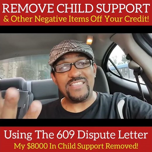 🆕 Child Support 609 Letter Dispute, How To Get Rid of Child Support, Child Support Arrears, Interest
