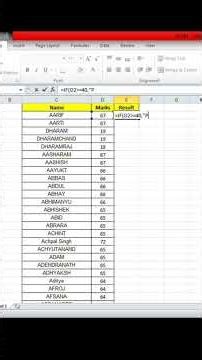 Learn Excel IF Formula Step by Step | Office Life Excel. #excelexcel formula#ytshortsiff ormula