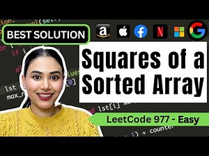 Squares of a Sorted Array #leetcode