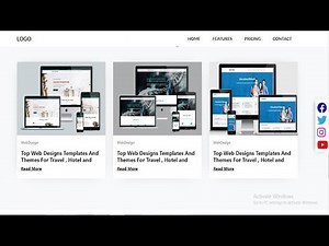 Responsive Blog Section Using Bootstrap__Part 5 || Portfolio website