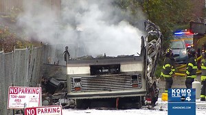 West Seattle neighborhood implores city for help after nuisance RV explodes
