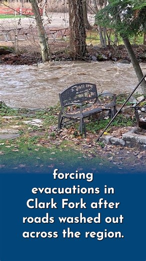 Severe flooding in Bonner County has triggered evacuations in Clark Fork after major road washouts. Officials are asking the public to avoid the area while crews work to stabilize conditions. Tap the link in our bio for the full story. #NorthIdaho #BonnerCounty #Flooding #LocalNews #HNN | Hagadone News Network