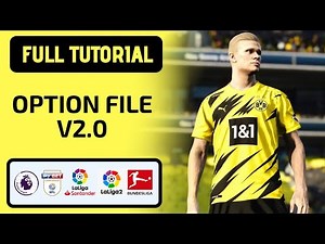 How to Install Option File V2 for Pes 2021 PC & PS4 | Full Licensed