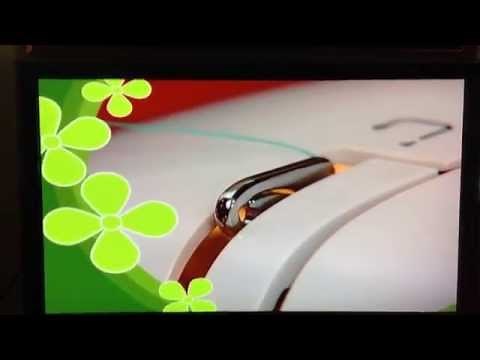 Singer Esteem II threading sewing machine tutorial part 1