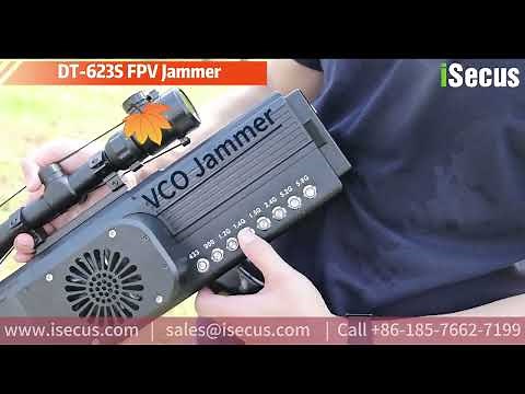 DT-623S FPV Jammer based on SDR Signal Jamming can effectively take FPV Drones Down, Block DIY drone