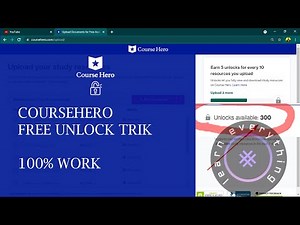 Cara unlock course hero gratis || 100% works 2021-2022